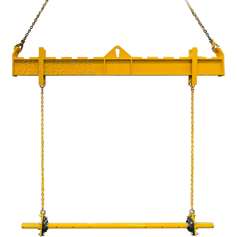 Crane Drum Cable Dispenser - Dispensing Cable Rolls from Crane | Spreader Beam | Crane Spreader ...