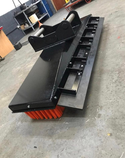 Excavator Broom Attachment - Broom to Suit Most Excavators | Spreader ...